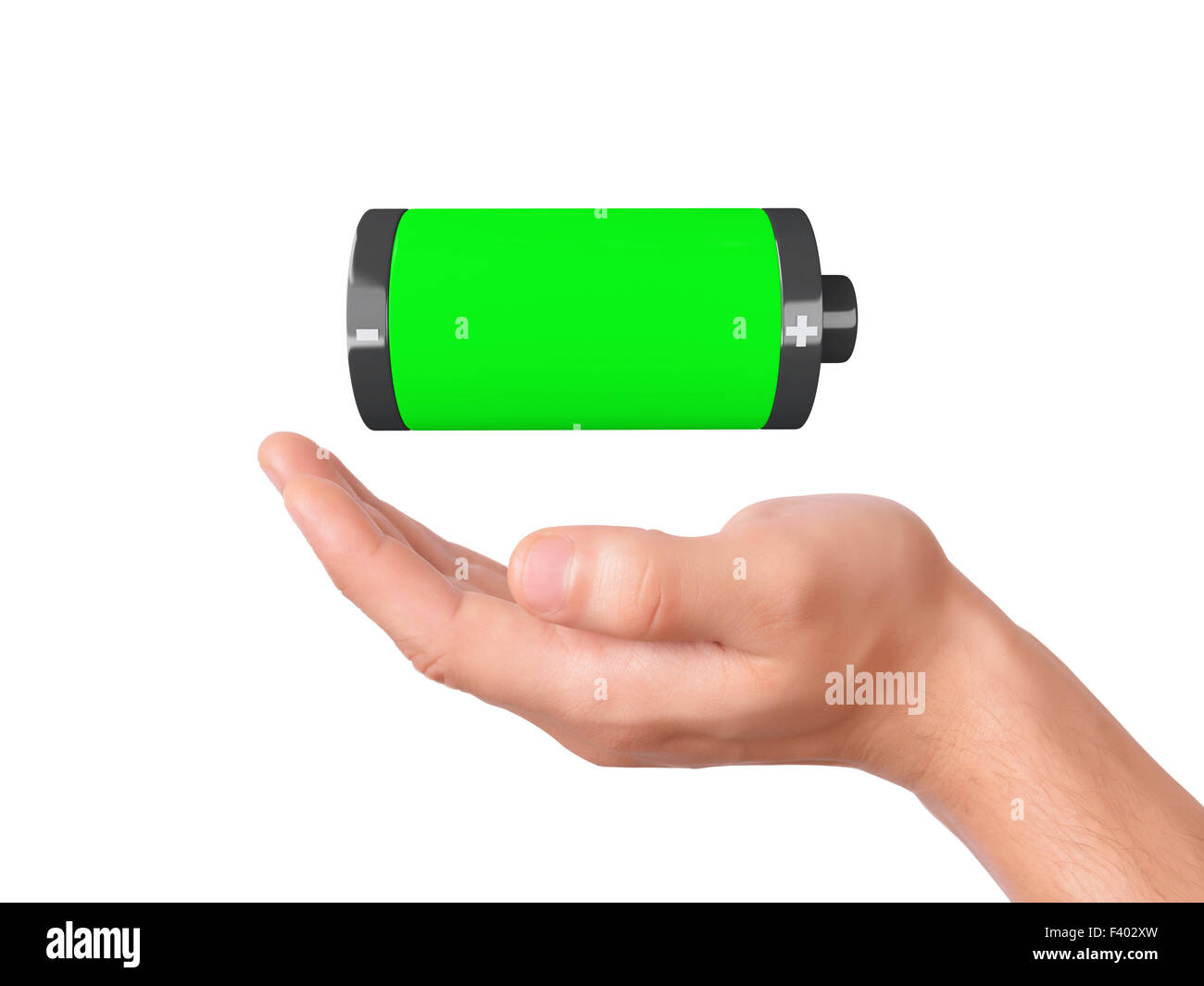 Hand battery hi-res stock photography and images - Alamy