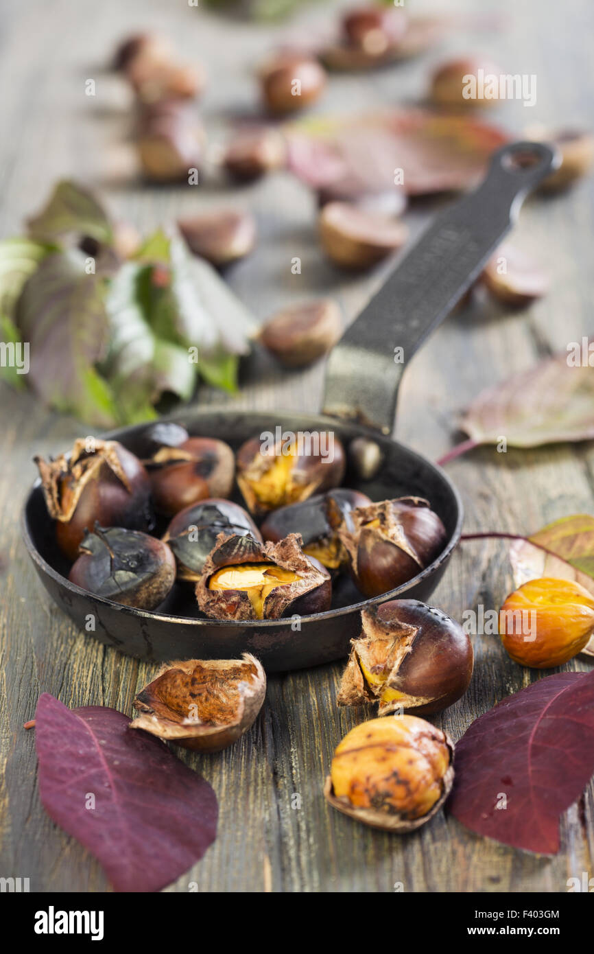 Chestnuts preparation hi-res stock photography and images - Alamy