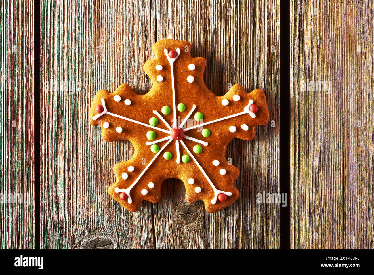 Christmas homemade gingerbread cookie Stock Photo - Alamy