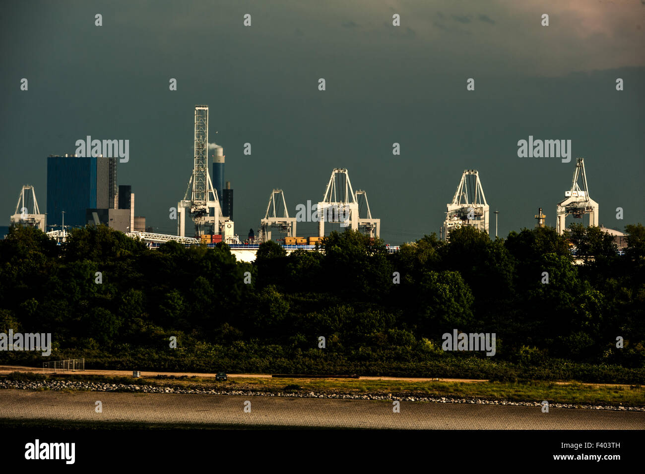 Rotterdam hafen container hi-res stock photography and images - Alamy
