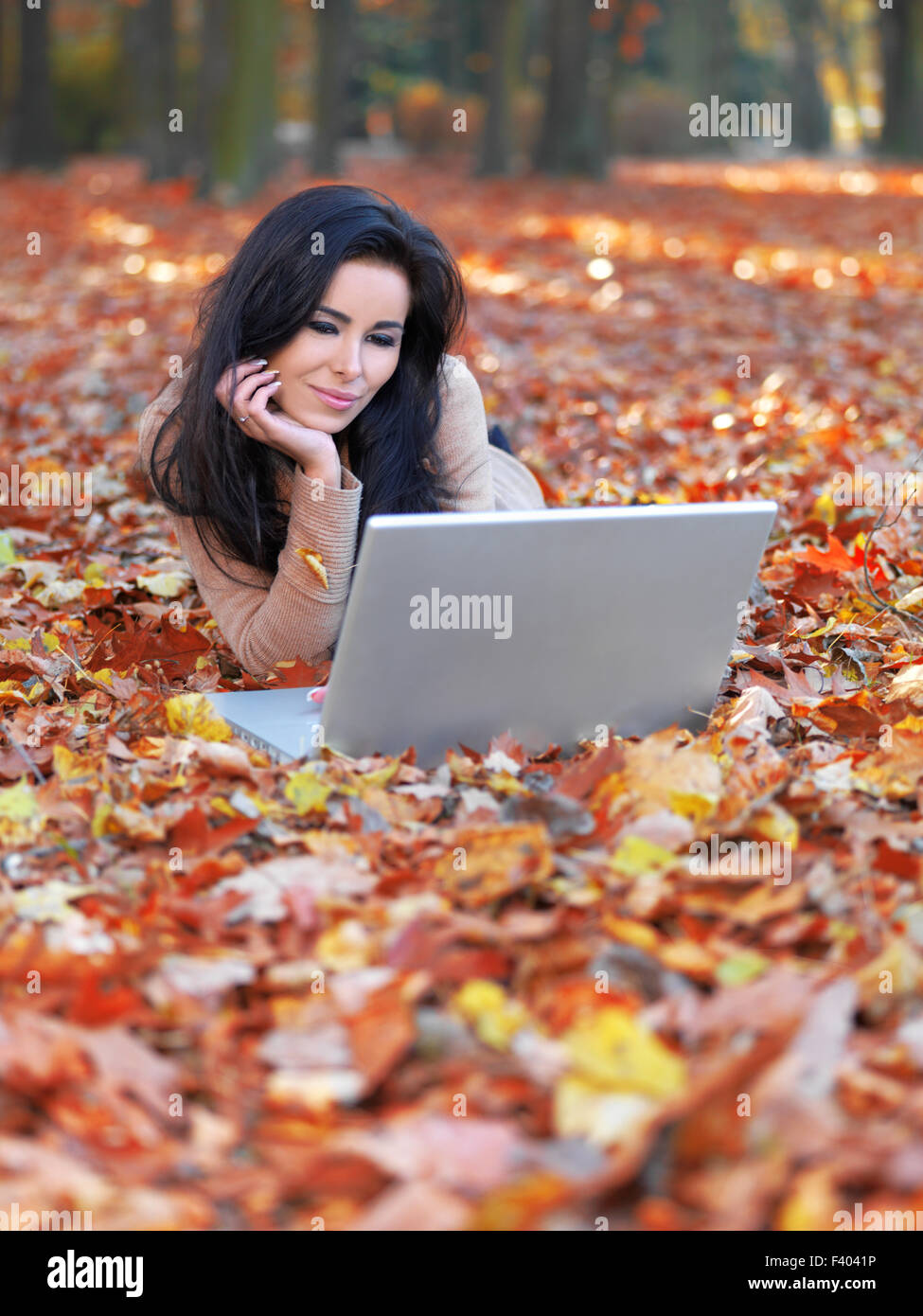 Beauty at autumn hi-res stock photography and images - Alamy