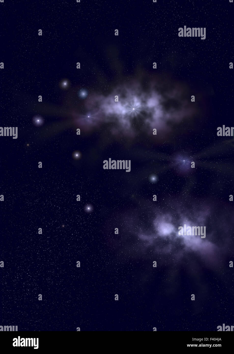 Small part of an infinite star field Stock Photo - Alamy