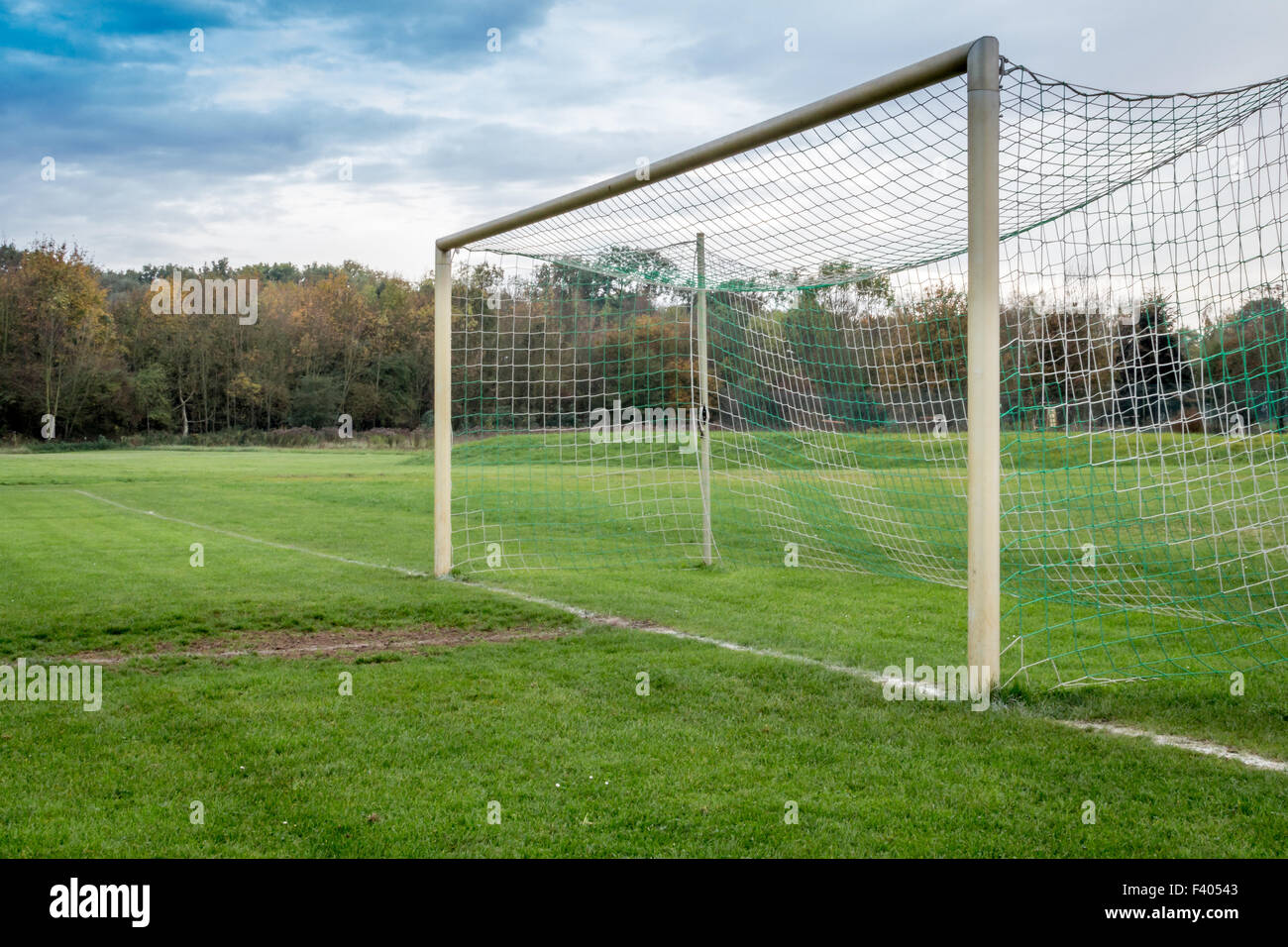 Empty goal hi-res stock photography and images - Alamy