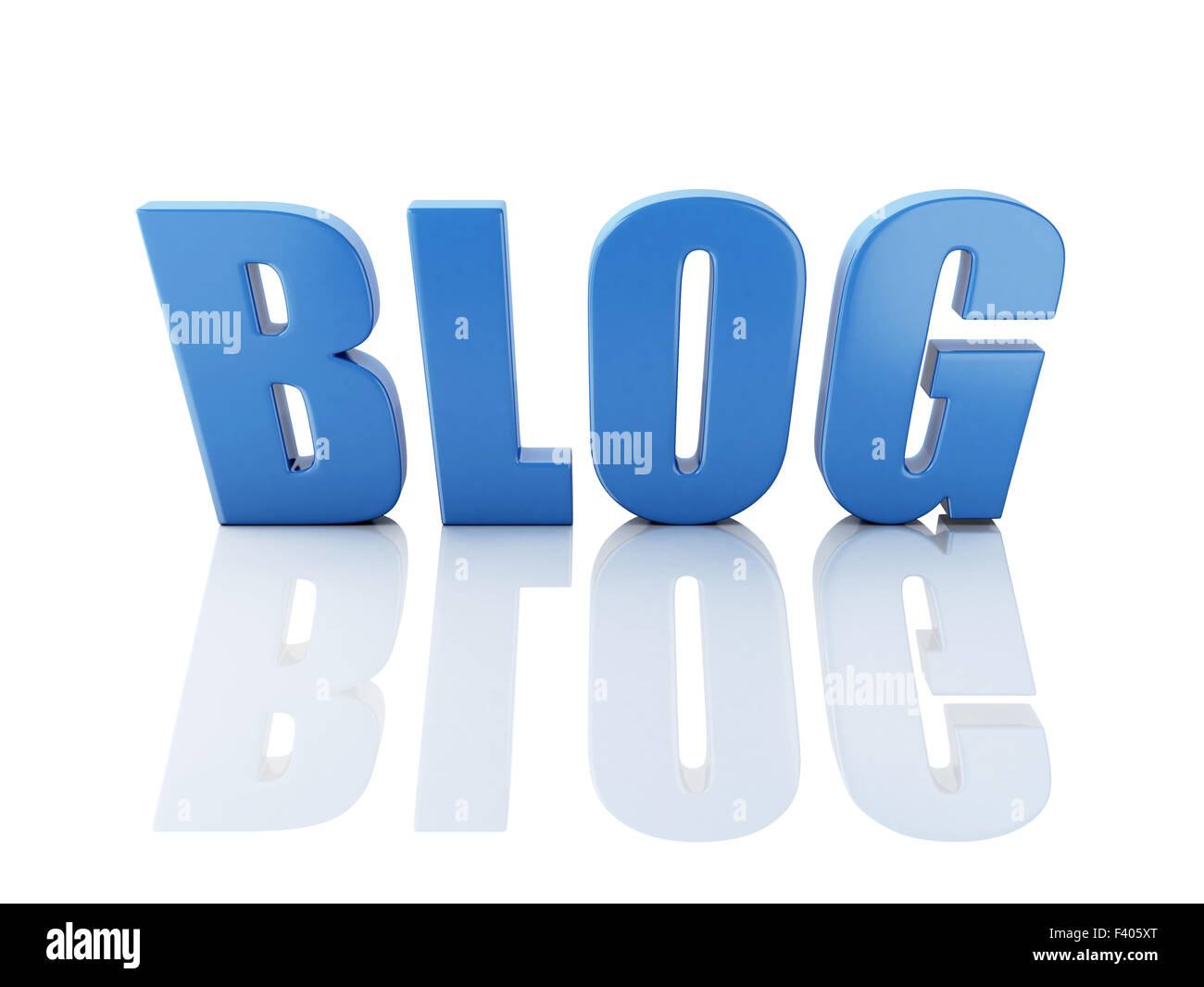 blog 3d illustration Stock Photo - Alamy