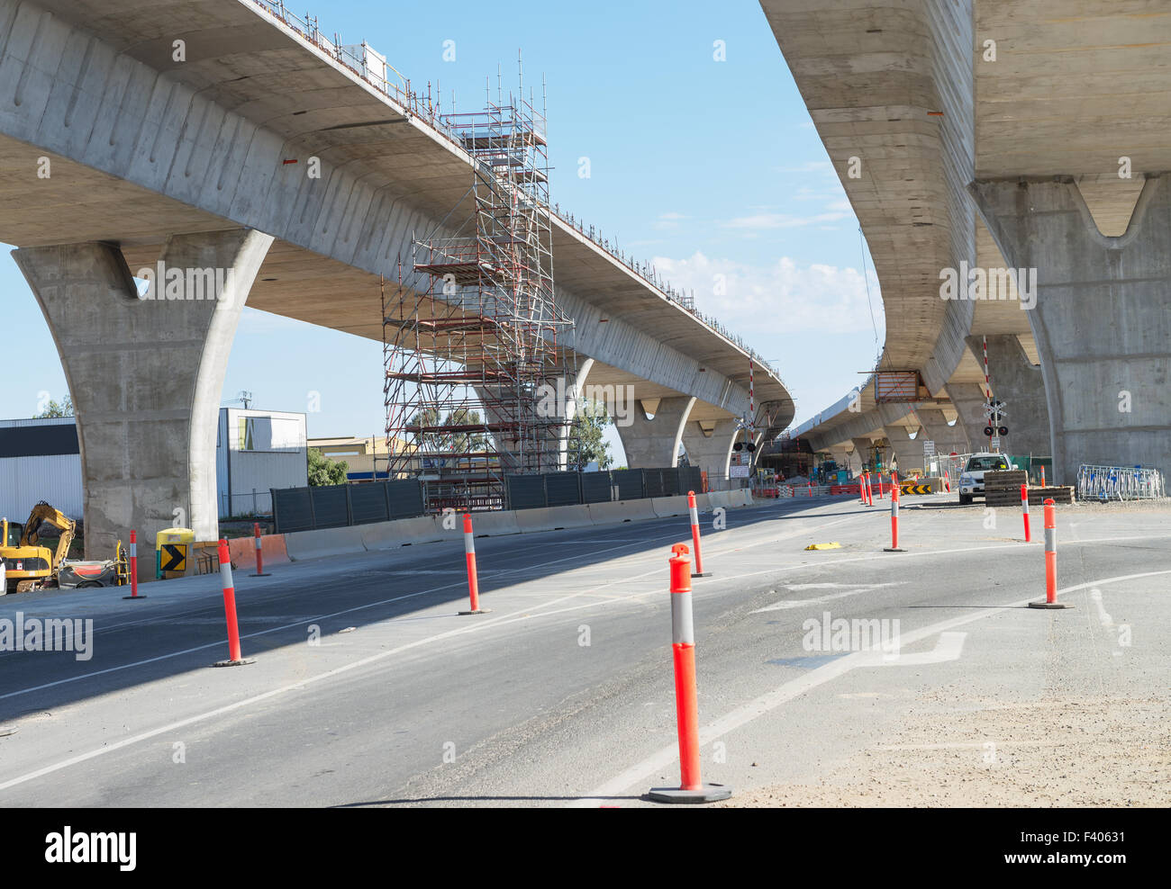 road under reconstruction Stock Photo - Alamy