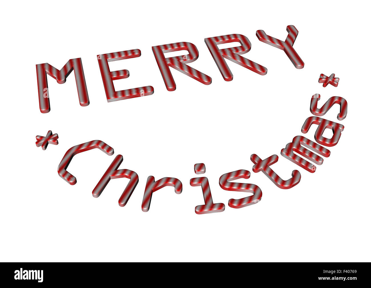 Merry bright text winter hi-res stock photography and images - Alamy