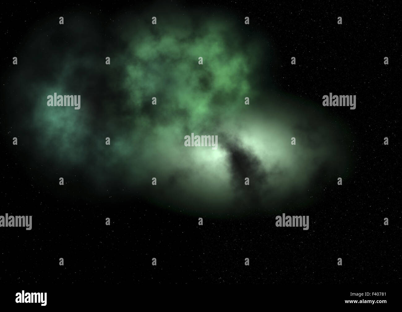 Being shone nebula Stock Photo - Alamy