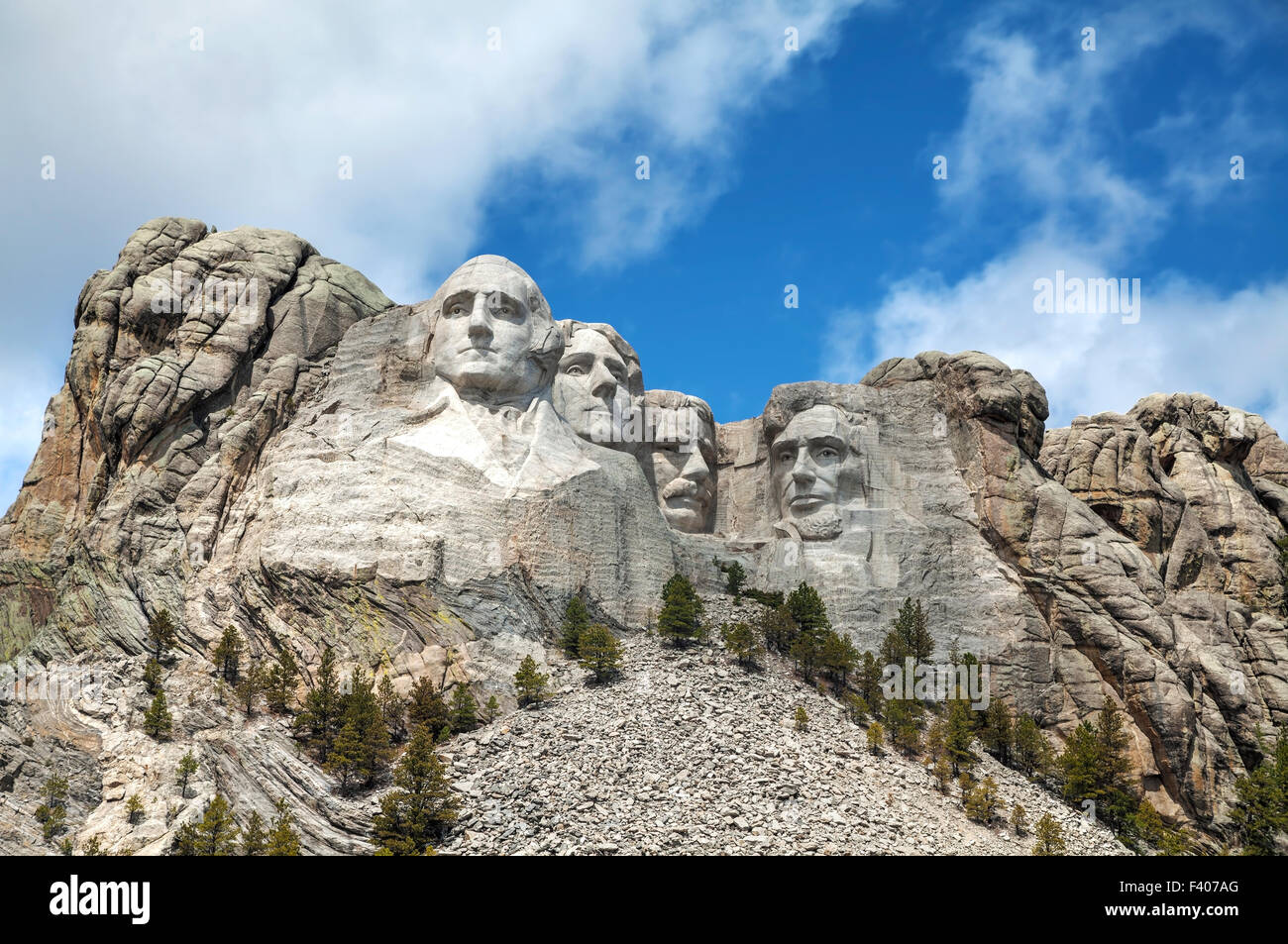 Mount Rushmore monument in South Dakota Stock Photo - Alamy