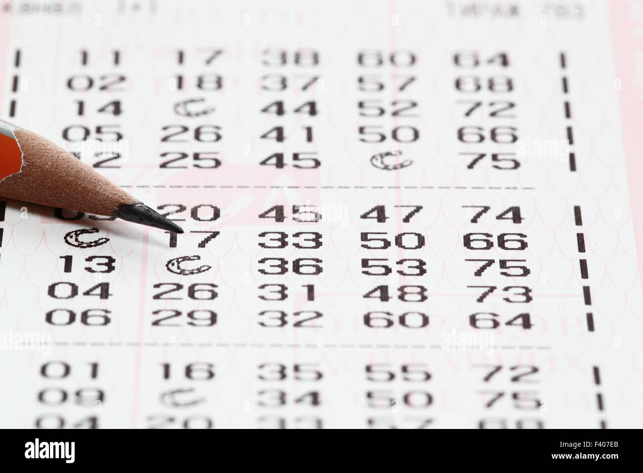 Lottery image hi-res stock photography and images - Alamy