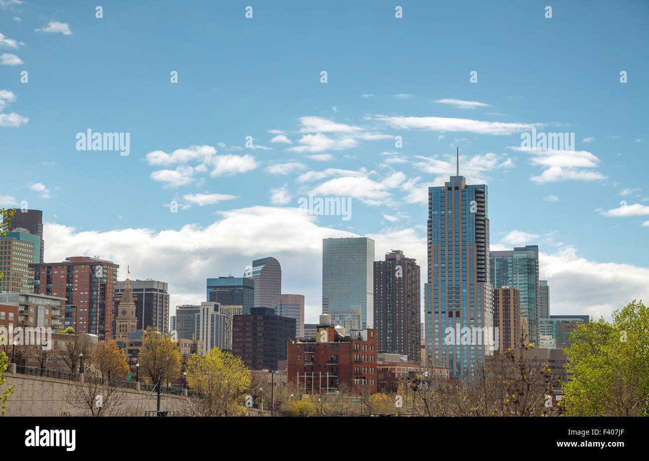 Denver skyline hi-res stock photography and images - Alamy
