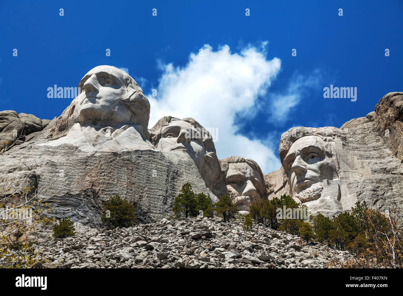Mount Rushmore monument in South Dakota Stock Photo - Alamy