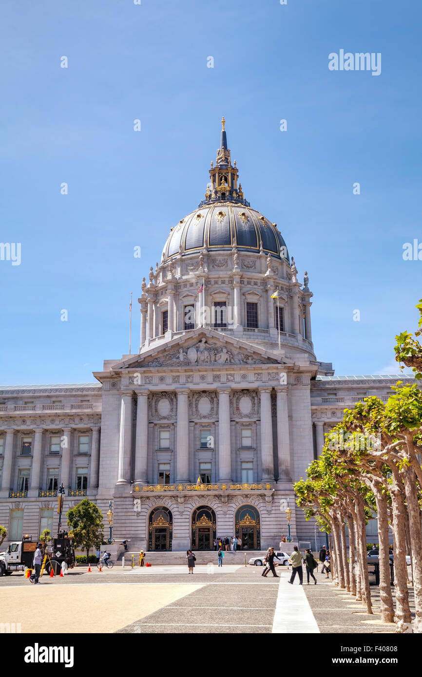 San francisco city hall hi-res stock photography and images - Alamy