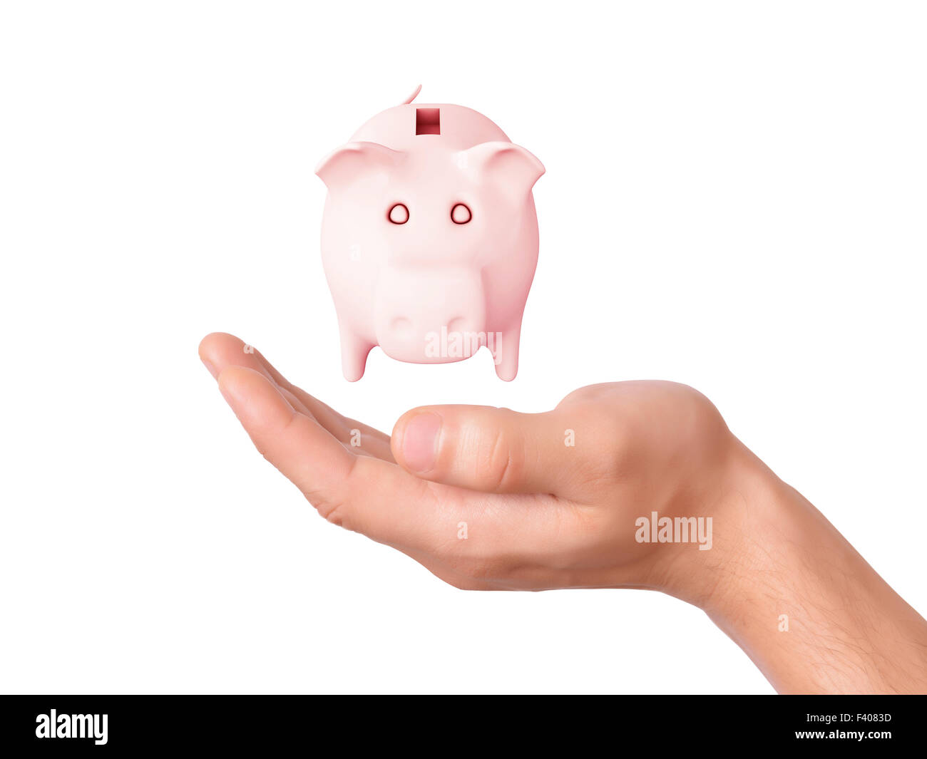 Cartoon holding gift hi-res stock photography and images - Alamy
