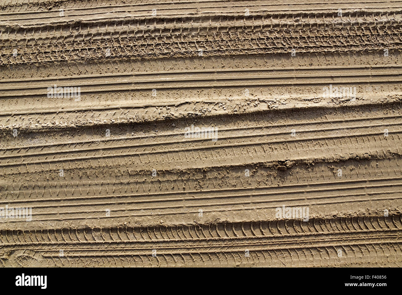 Traces of car Stock Photo - Alamy