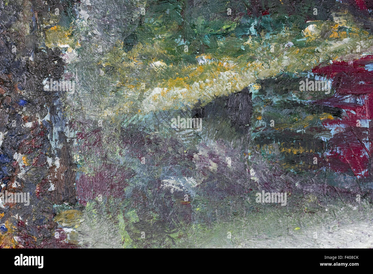 Abstract oil paintings hi-res stock photography and images - Alamy