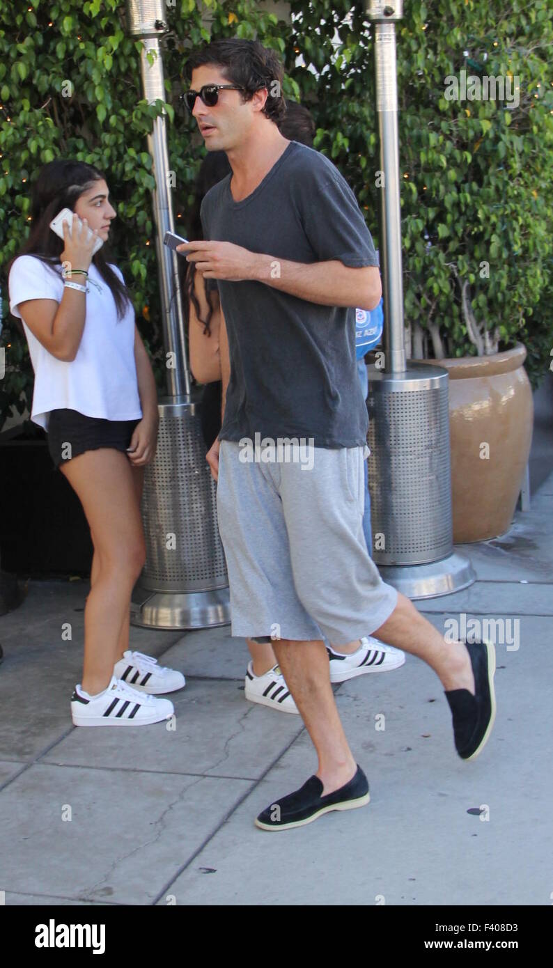 Oil heir and playboy Brandon Davis goes to lunch in Beverly Hills ...