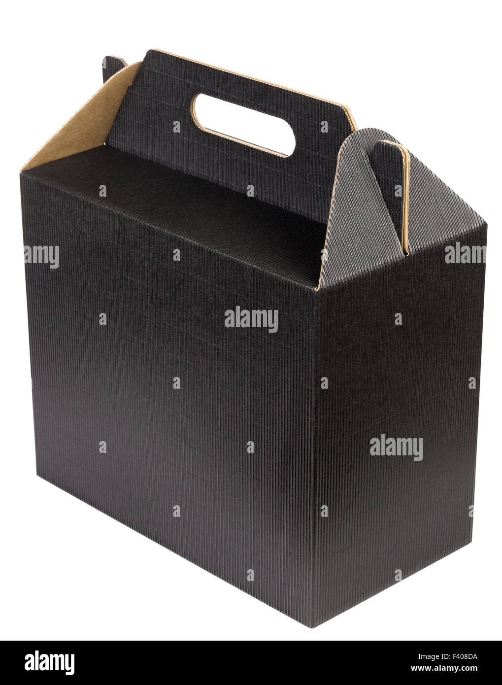 Dark box for bottles Stock Photo - Alamy