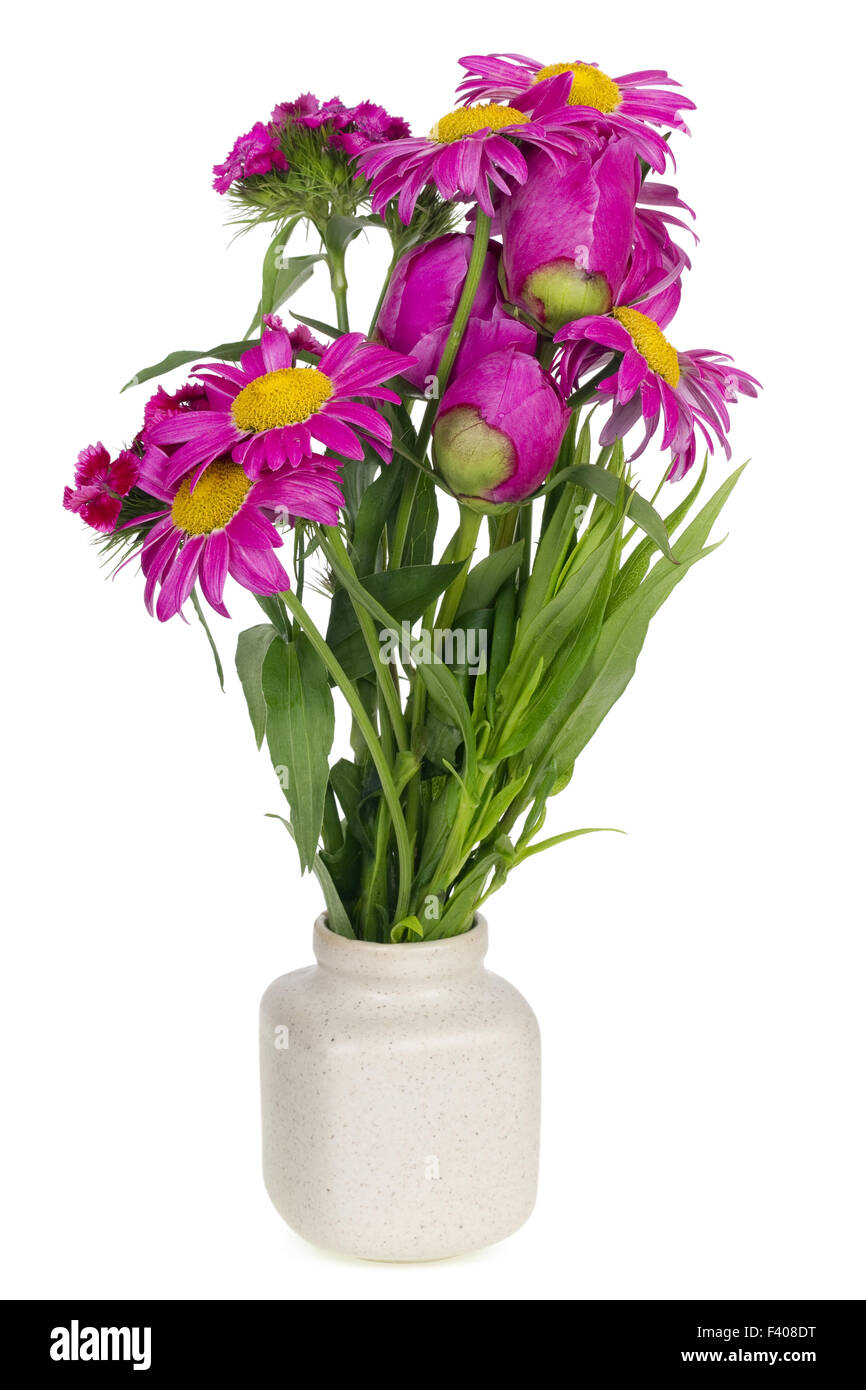 Flowers garden in ceramic Cut Out Stock Images & Pictures - Alamy