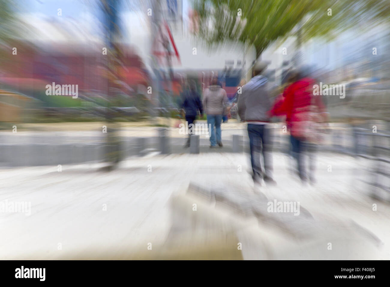 People in Motion Stock Photo - Alamy