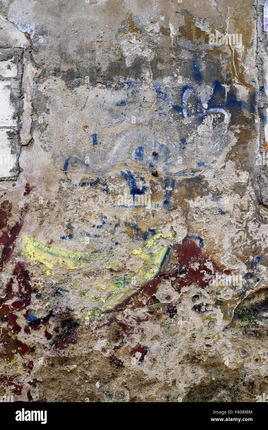 old painted plaster Stock Photo - Alamy