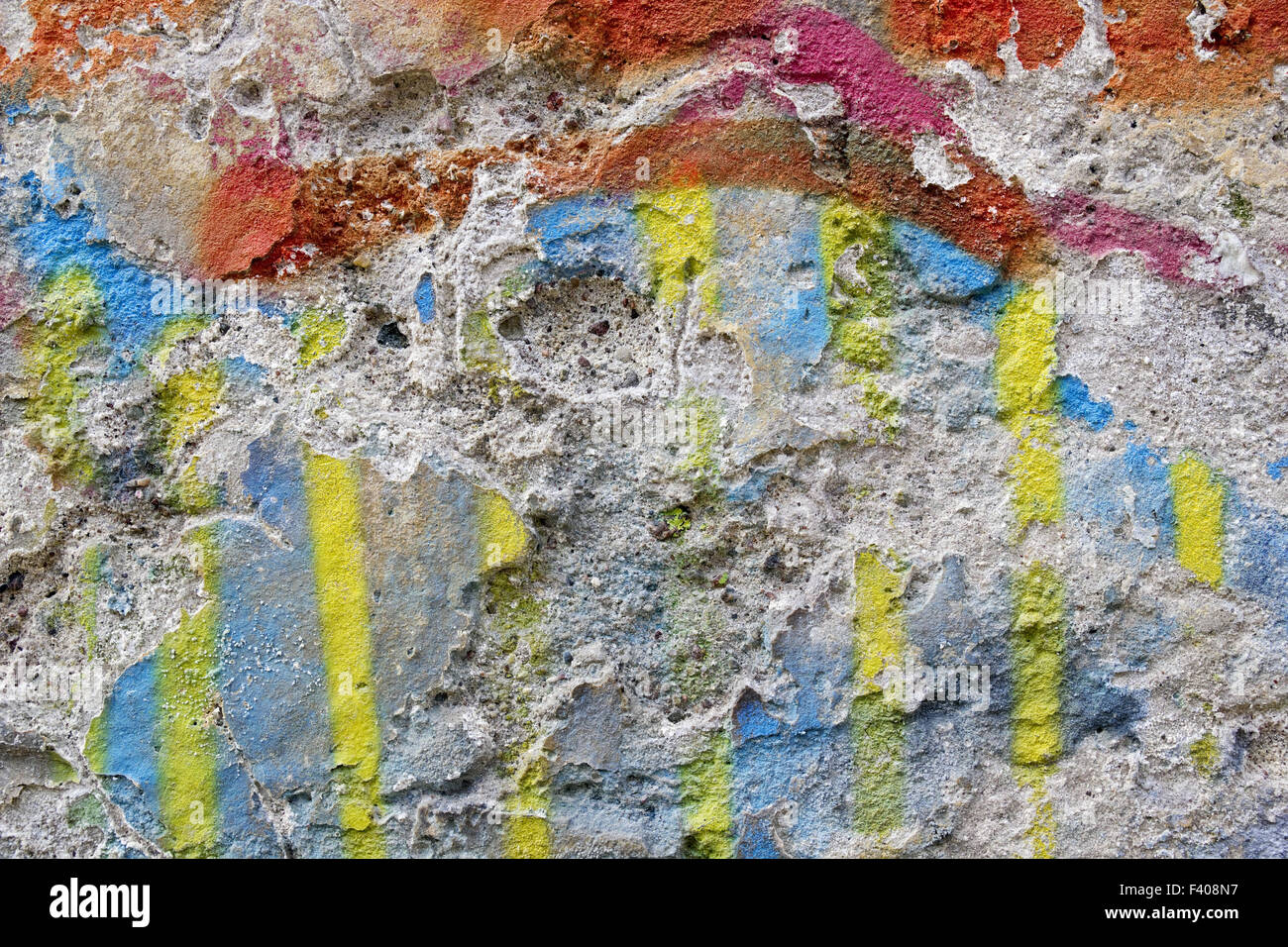 old painted plaster Stock Photo - Alamy