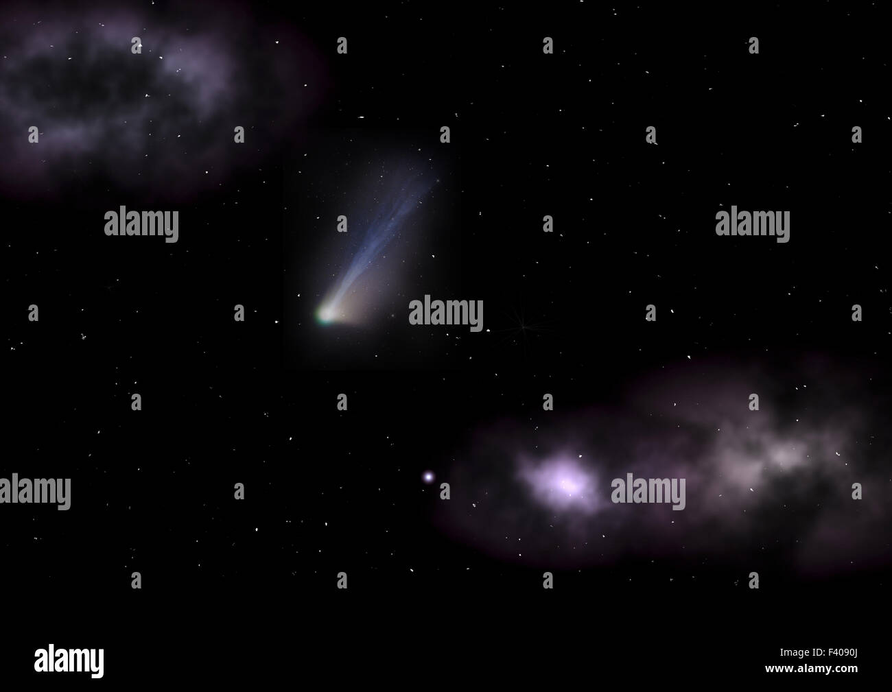 Small part of an infinite star field Stock Photo - Alamy