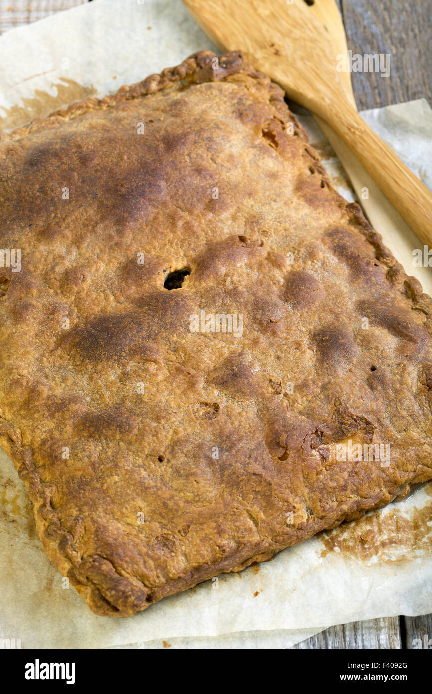 Homemade pie close up Stock Photo - Alamy