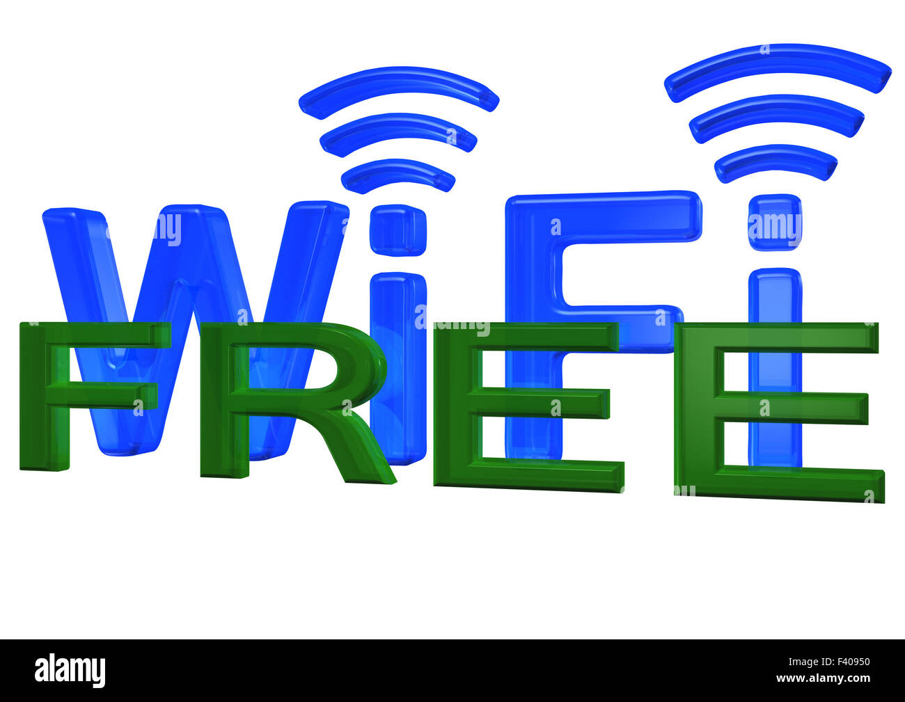 Wireless communication Cut Out Stock Images & Pictures - Alamy