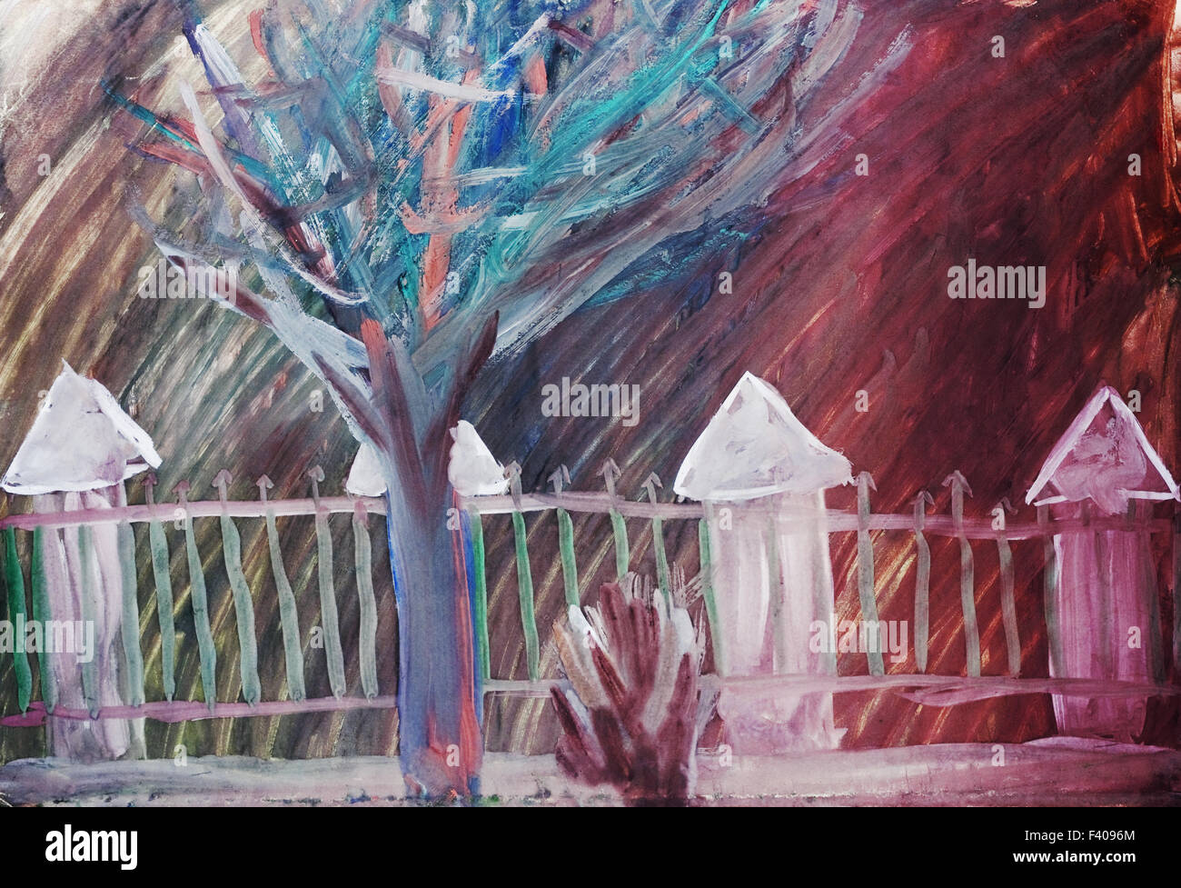 Red hurricane rain Stock Photo - Alamy