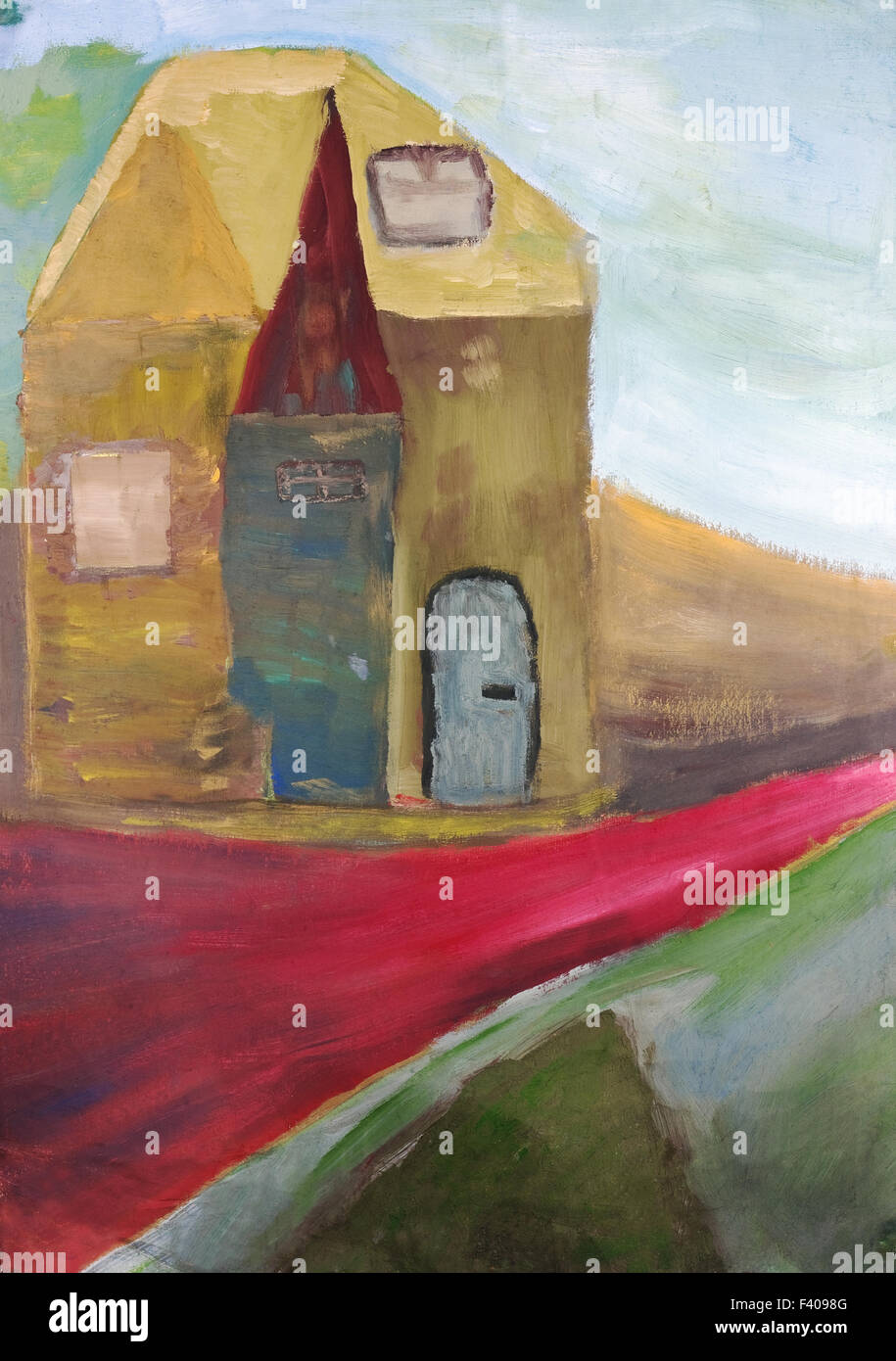 Red road estate hi-res stock photography and images - Alamy