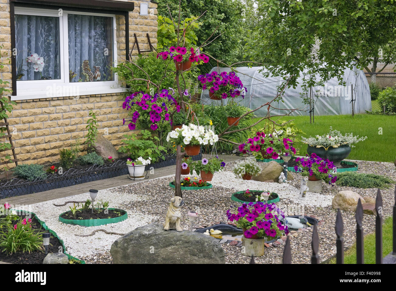 Magnificent garden Stock Photo - Alamy