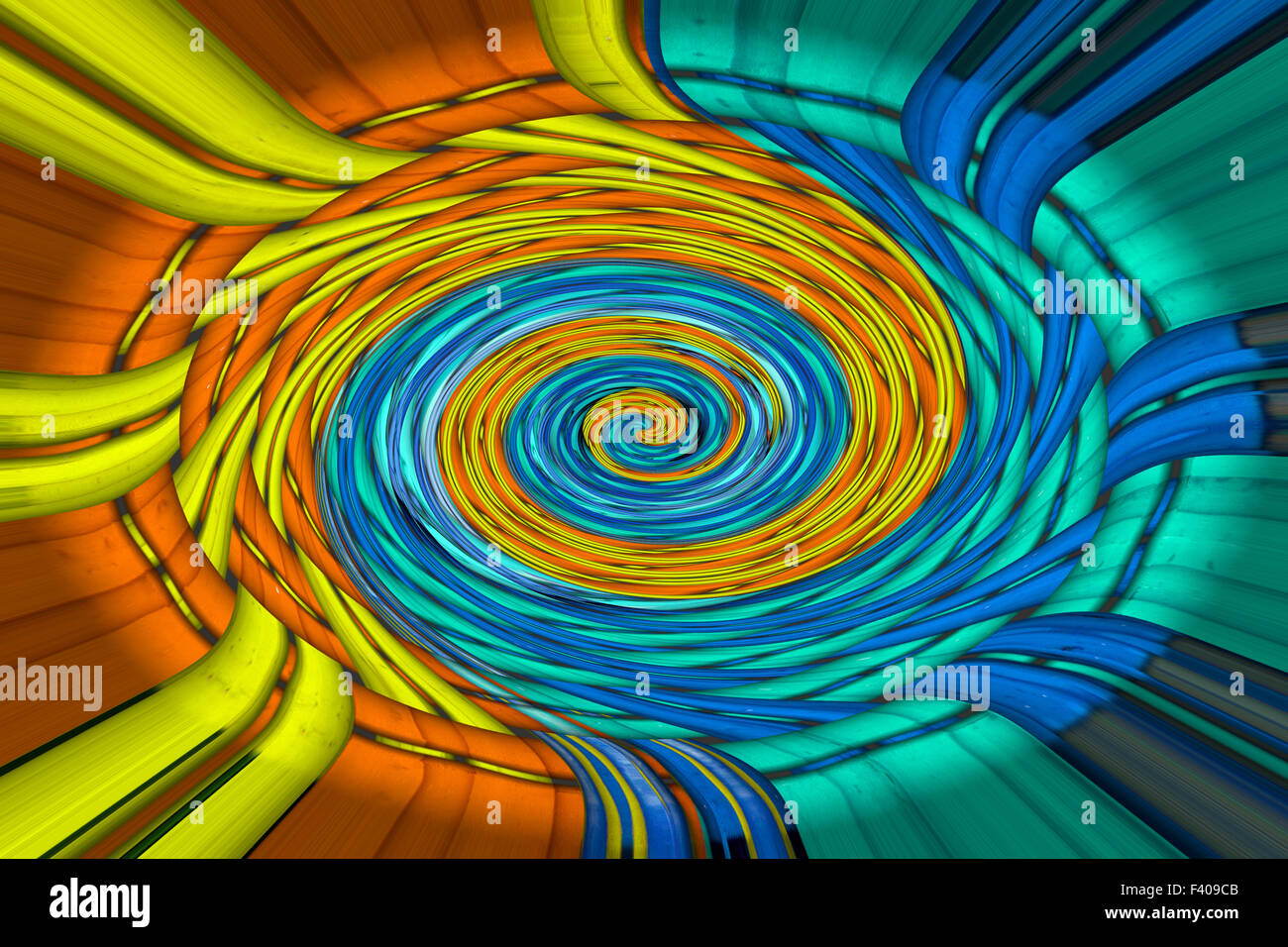 Spiral brick pattern hi-res stock photography and images - Alamy