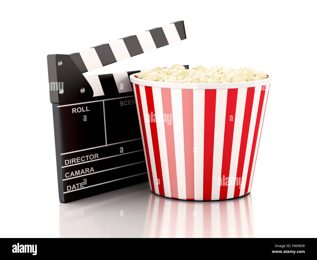 Cinema retro popcorn hi-res stock photography and images - Alamy