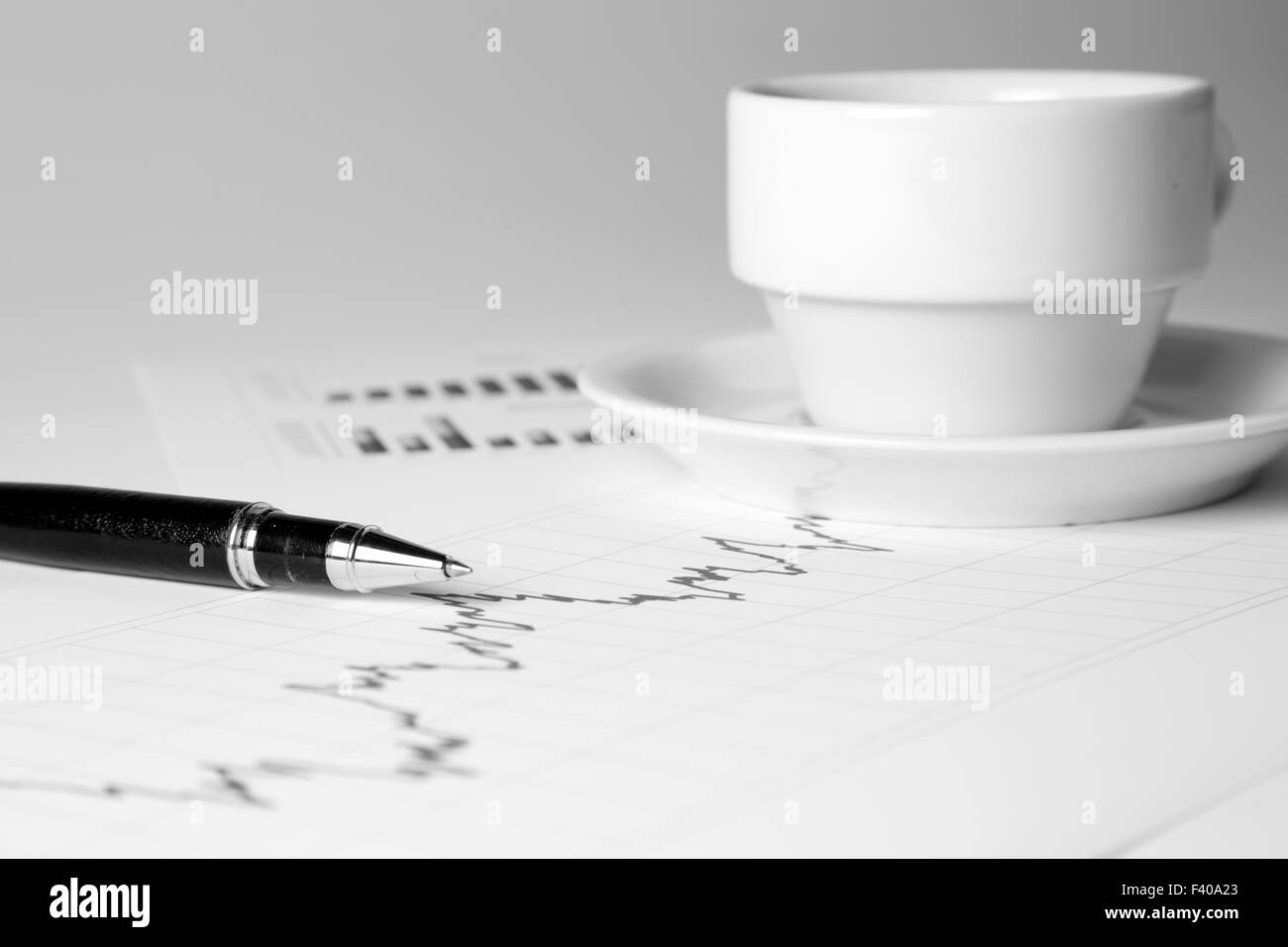 Financial Management Chart - 20 Stock Photo - Alamy