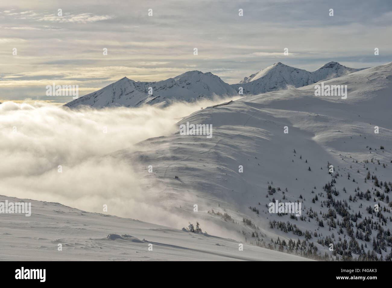 Mountain landscape in alps hi-res stock photography and images - Alamy