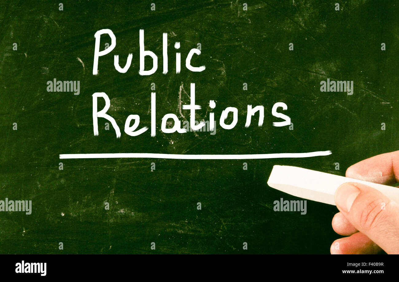 Public relations education hi-res stock photography and images - Alamy