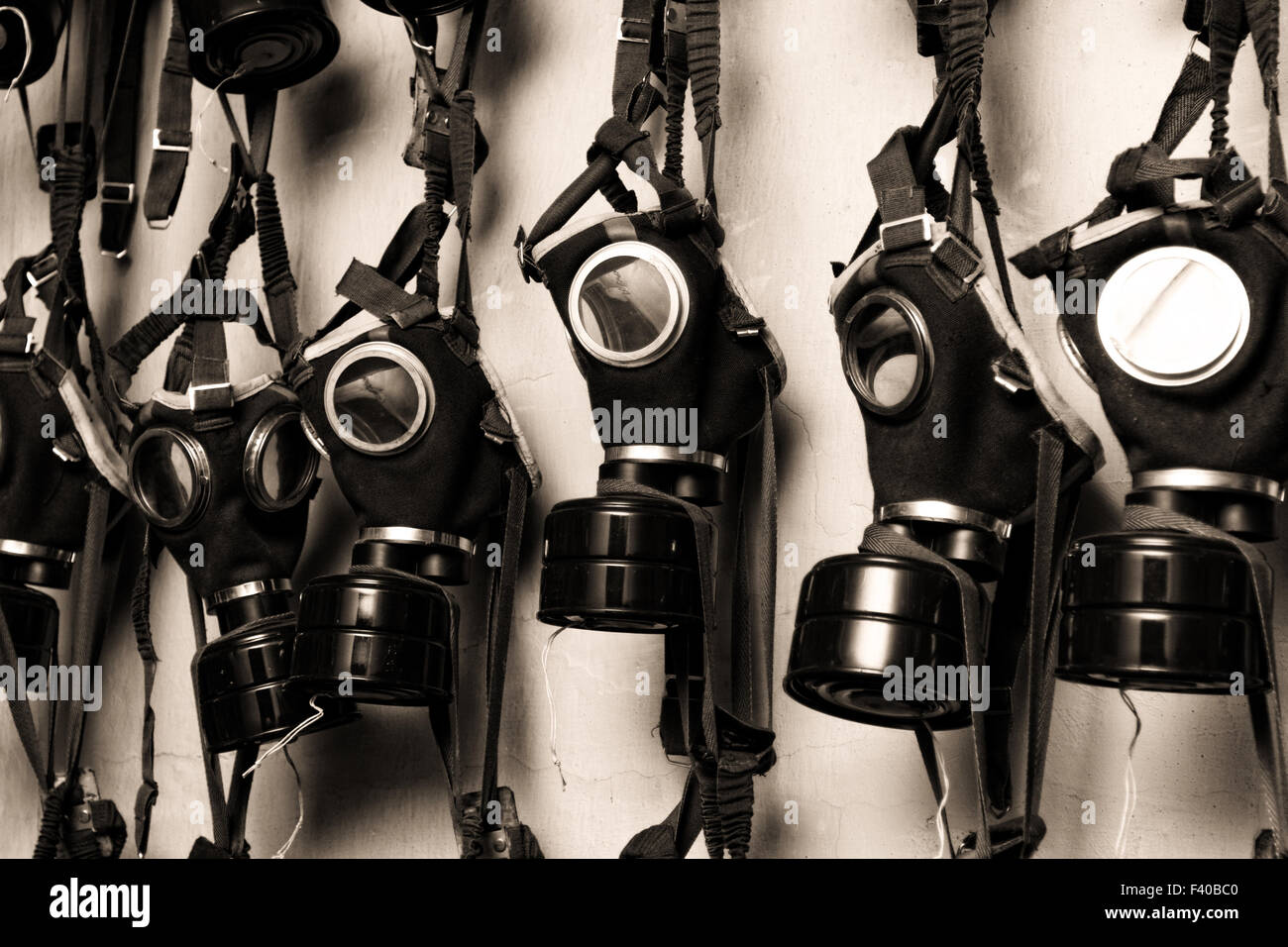 Photo of the WW II gas mask Stock Photo - Alamy