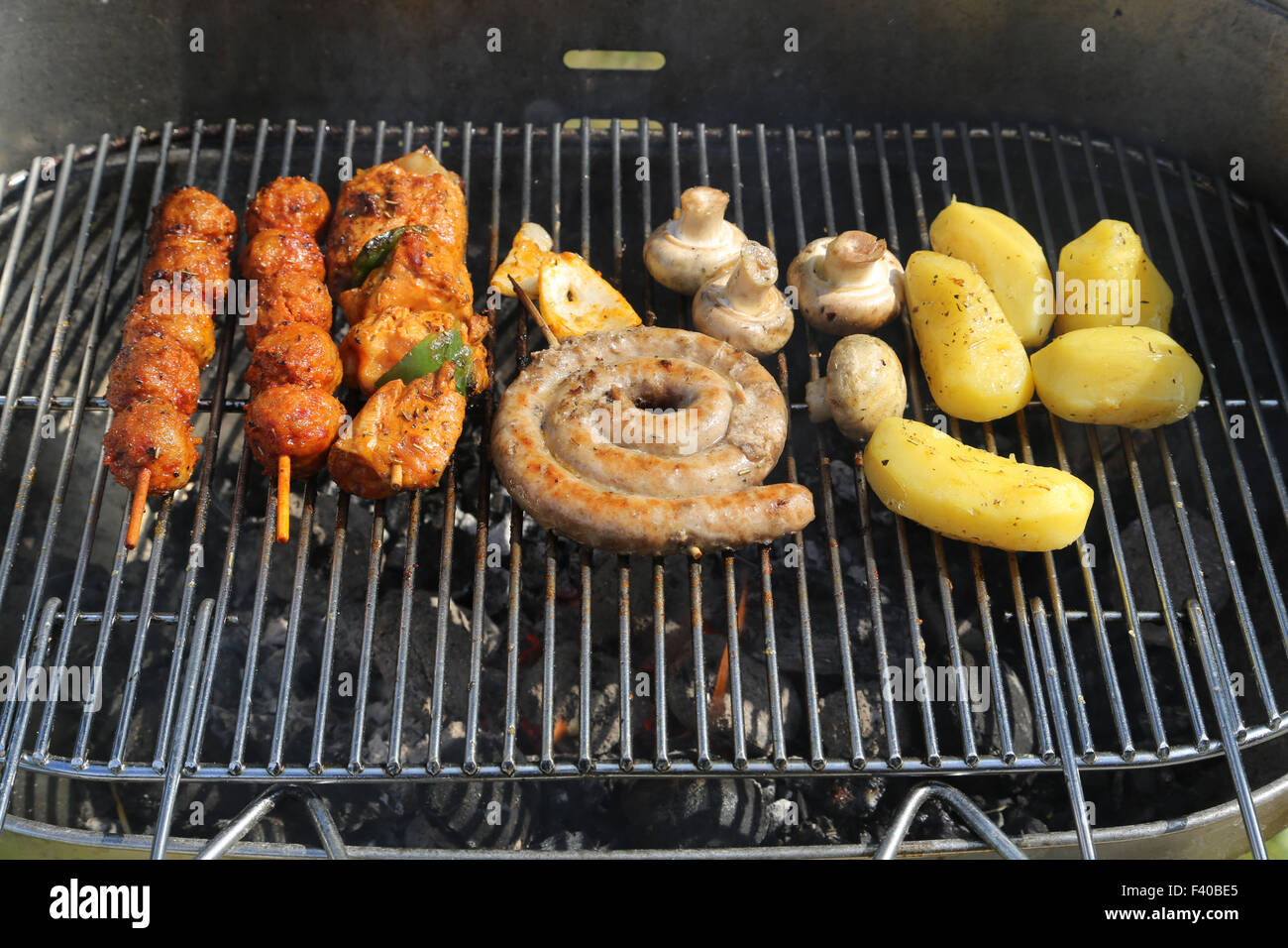 Barbecue Meat - 01 Stock Photo - Alamy