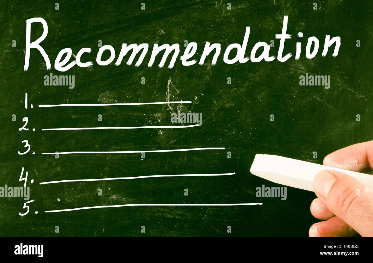 Teacher recommendation hi-res stock photography and images - Alamy
