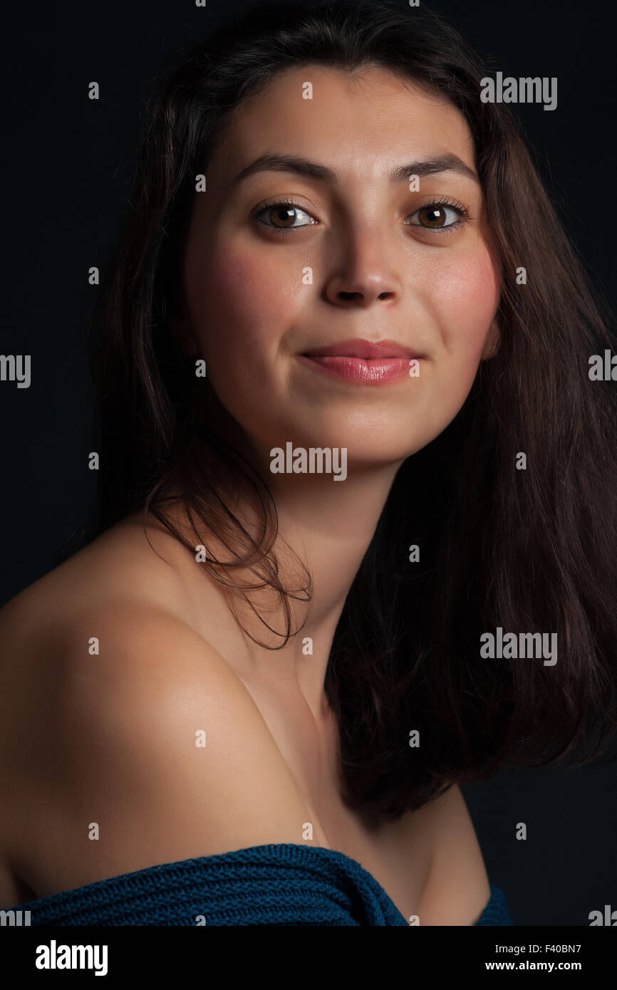 natural woman portrait Stock Photo - Alamy
