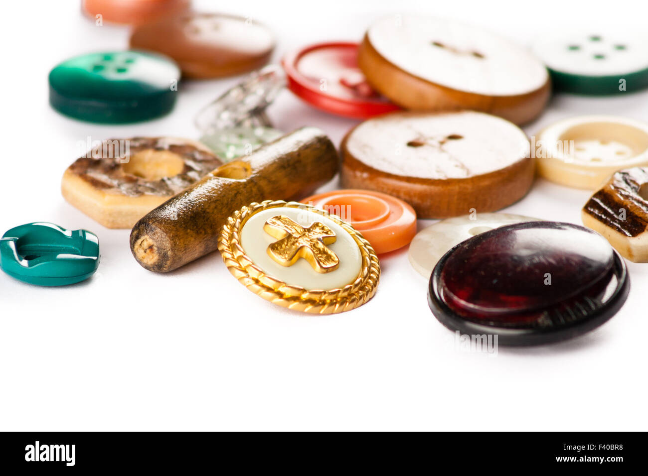 Vintage buttons hi-res stock photography and images - Alamy