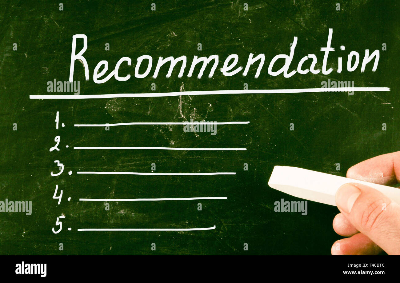 Teacher recommendation hi-res stock photography and images - Alamy