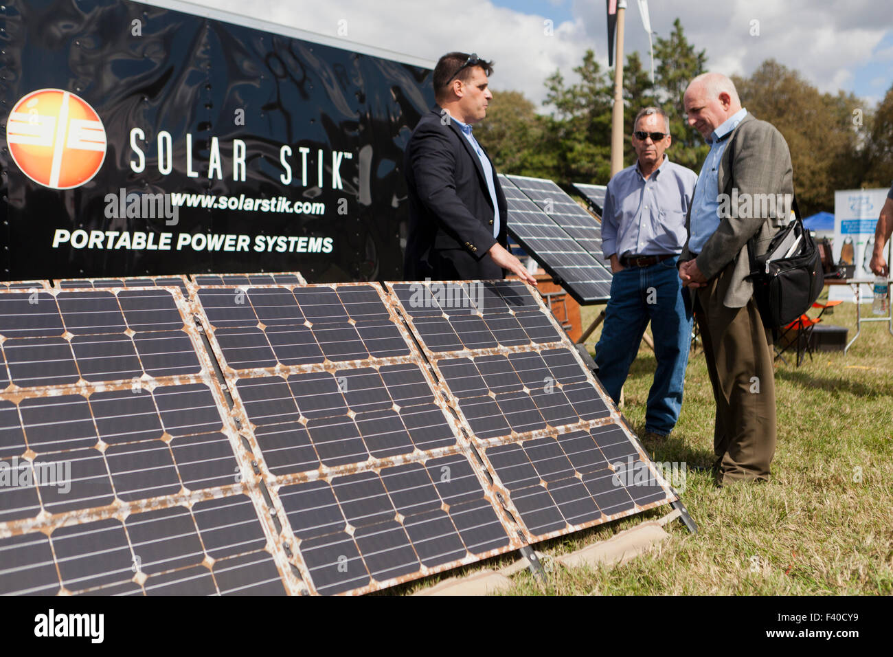 Portable solar module hi-res stock photography and images - Alamy