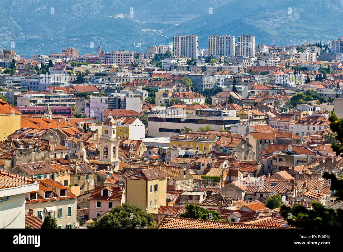 Old mediterranean city of Split Stock Photo - Alamy