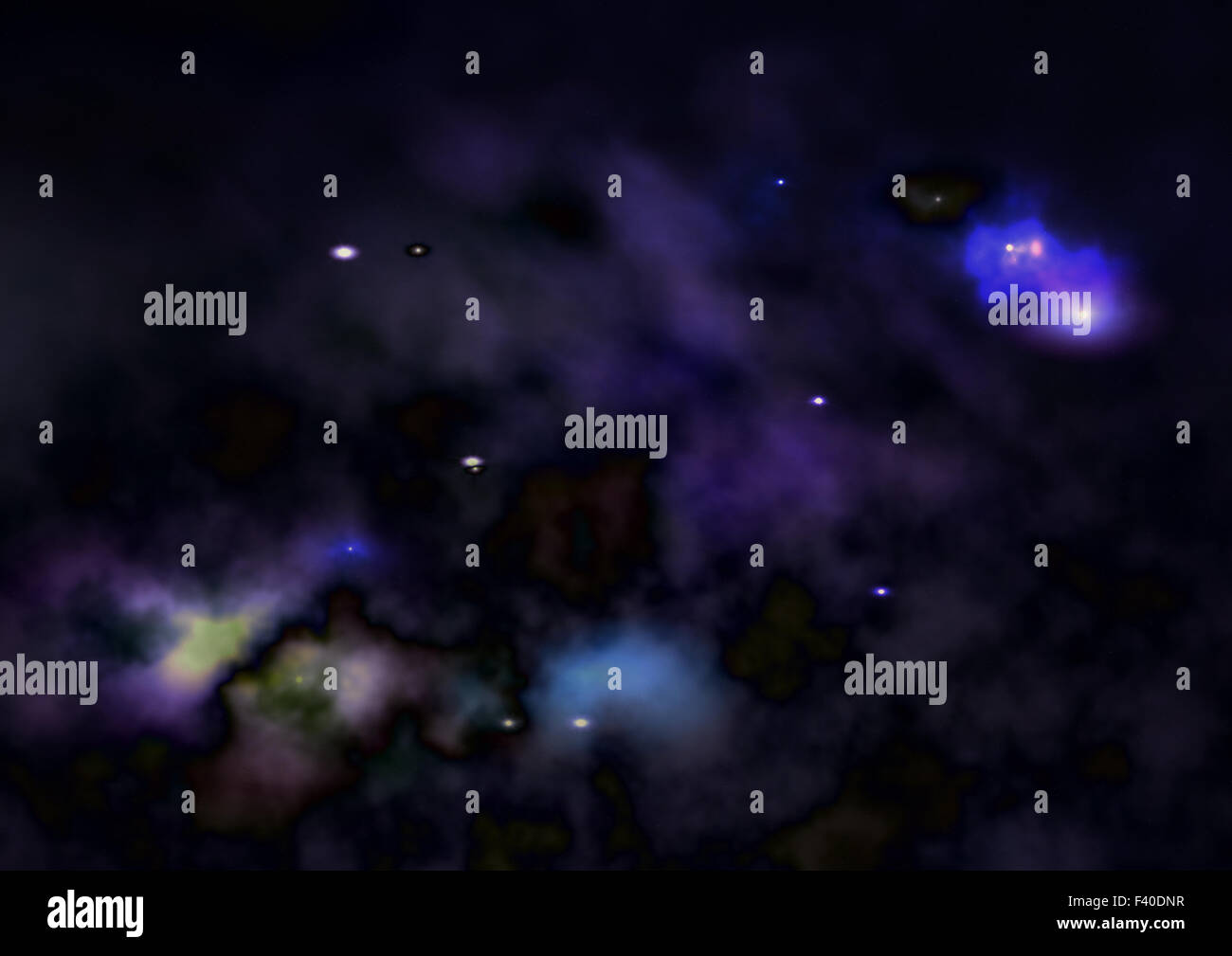 Small part of an infinite star field Stock Photo - Alamy