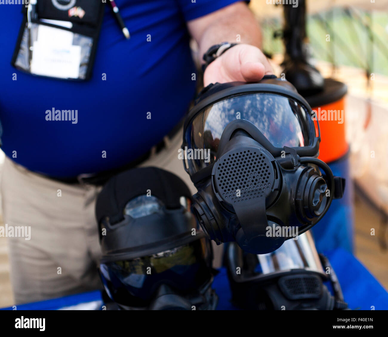 Airboss gas mask system hi-res stock photography and images - Alamy