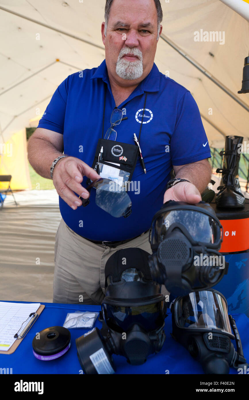 AirBoss gas mask system Stock Photo - Alamy