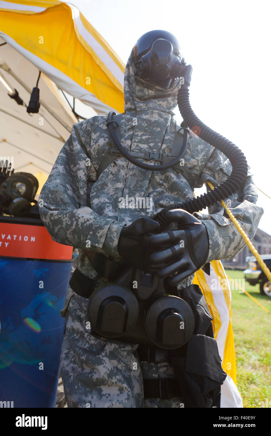 AirBoss gas mask system Stock Photo - Alamy