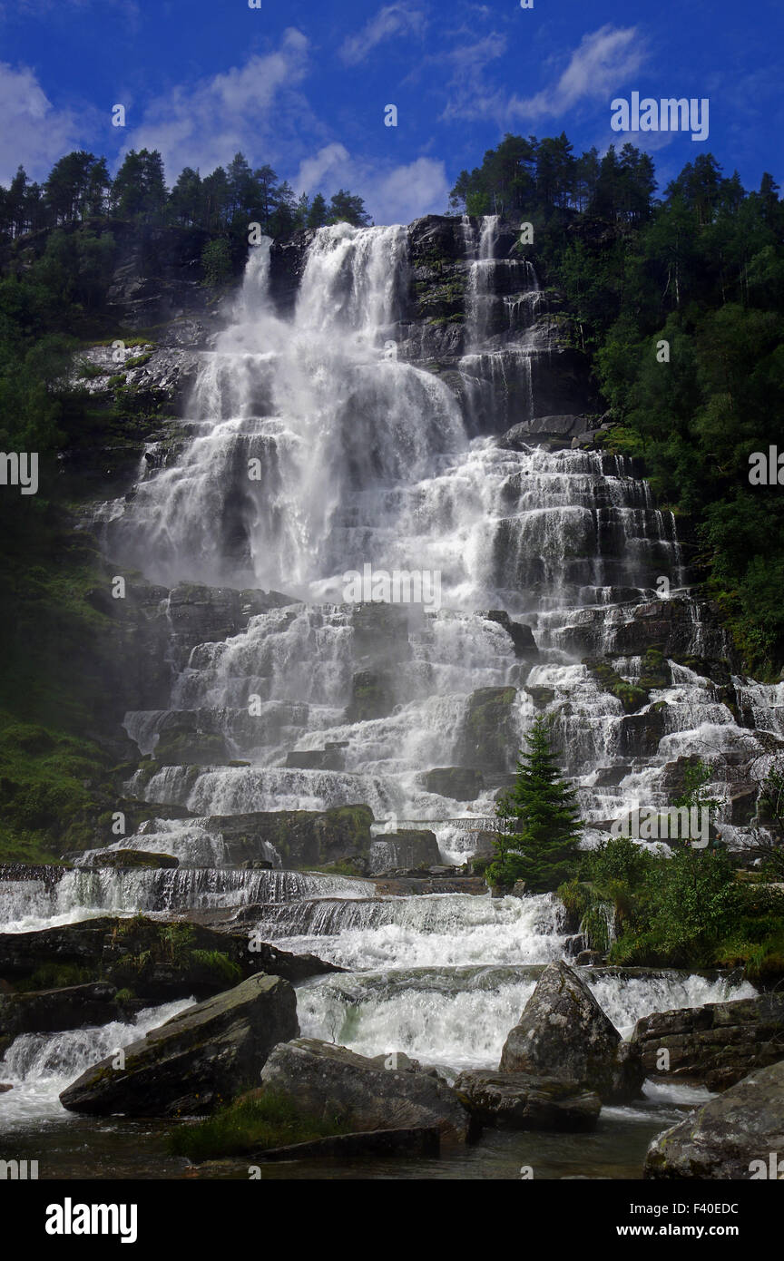 Tvinde wasserfall hi-res stock photography and images - Alamy