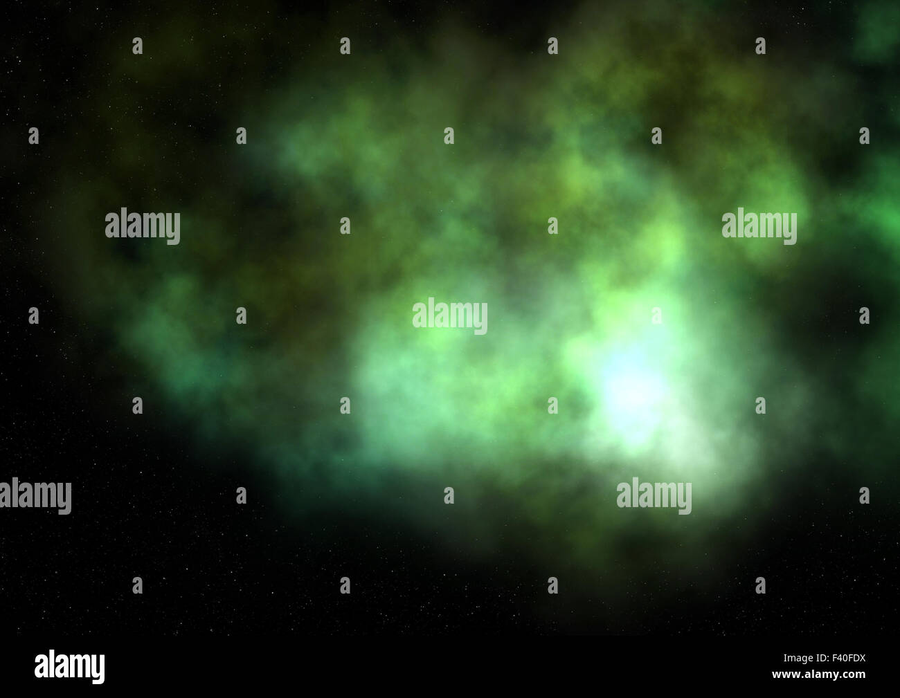 Being shone nebula Stock Photo - Alamy